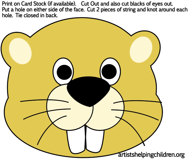 Groundhog Day Crafts For Kids Easy Arts And Crafts Projects 