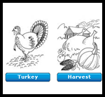 Thanksgiving Coloring Pages Printouts & Printables Turkey Worksheets ...