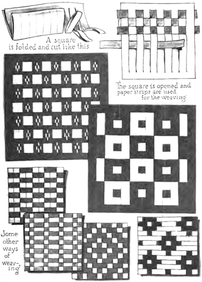 Paper Weaving Crafts For Kids Instructions To Weave With Strips Of 