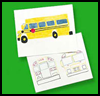 Bus Crafts for Kids: Ideas to make Yellow School Busses with easy arts ...