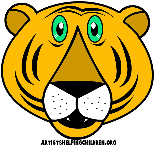How To Draw A Tiger Face Easy For Kids How To Create A Nice Drawing Of A Tiger For Beginners 
