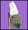 Gravestone Crafts for Kids : How to Make Fake Halloween Gravestones ...