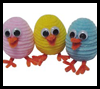 Chick Crafts for Kids : Easter Baby Chicks Arts and Crafts Projects ...