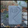 Gravestone Crafts for Kids : How to Make Fake Halloween Gravestones ...