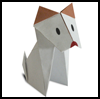 Origami Dogs : How to Fold Origami Dogs : Paper Folding Diagrams ...
