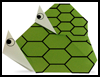 Origami Tortoises : How to Fold Origami Tortoises and Turtles : Paper ...