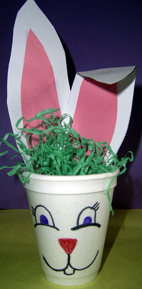 Easter Bunny Rabbit Treat Cups Crafts Activity Ideas for Kids - Kids ...