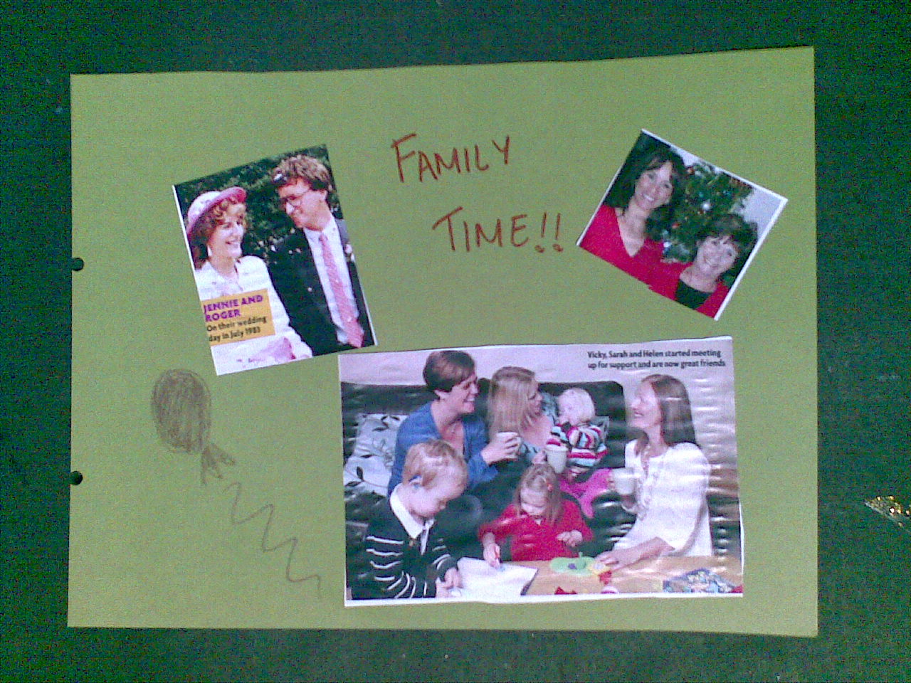 Thanksgiving Memories Scrapbook Craft for Kids - Kids Crafts & Activities