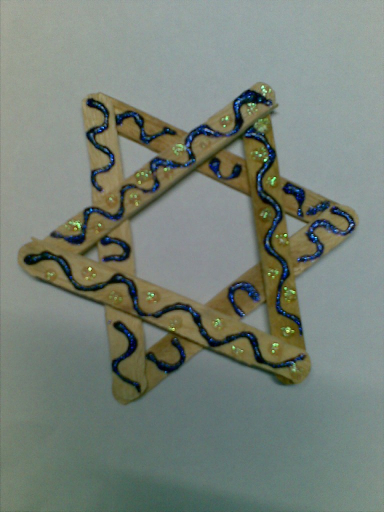 How to Make Hanukkah Decorations Star Ornaments Arts & Crafts Project ...