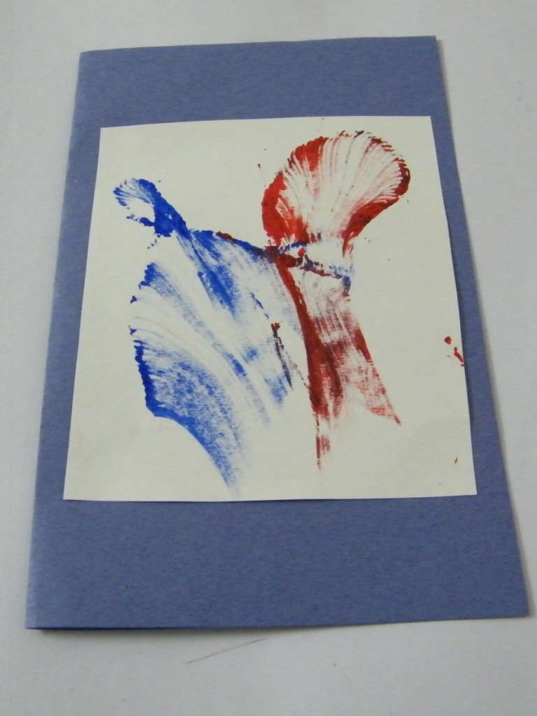 How to Make a Thread Painting Greeting Card - Kids Crafts & Activities