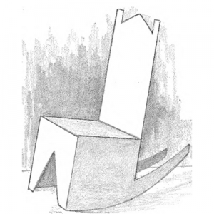 Make a Paper Doll House Rocking Chair - Foldable Paper Crafts - Kids ...