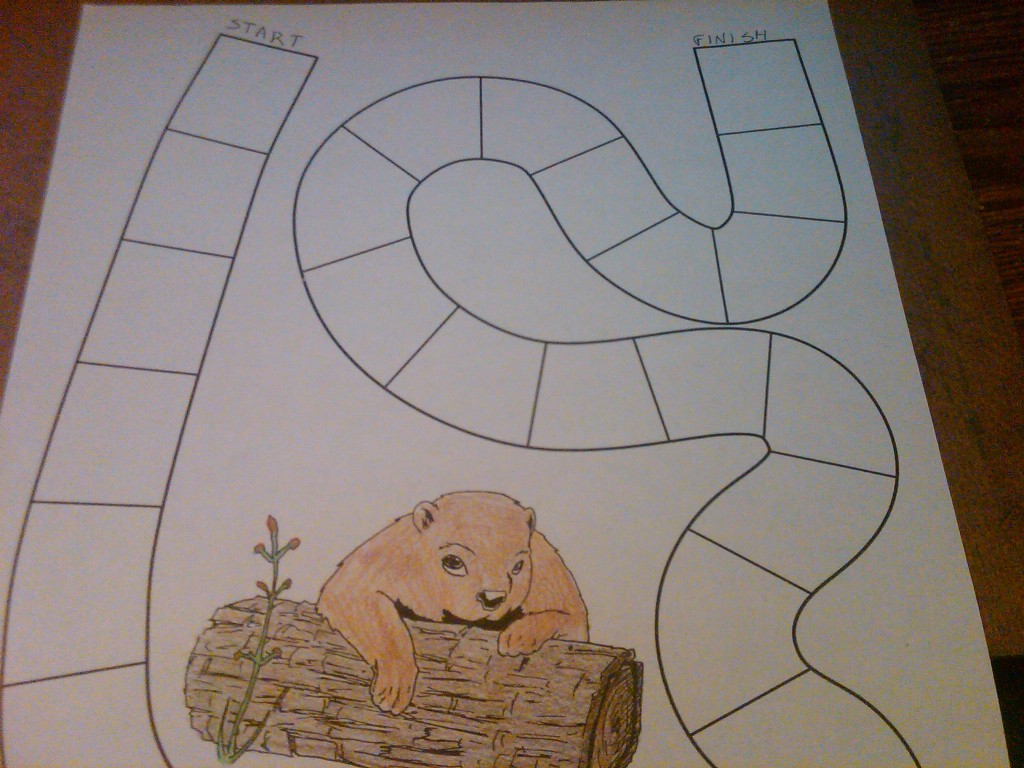 Make a Groundhogs Day Board Game Crafts Idea for Kids - Kids Crafts ...