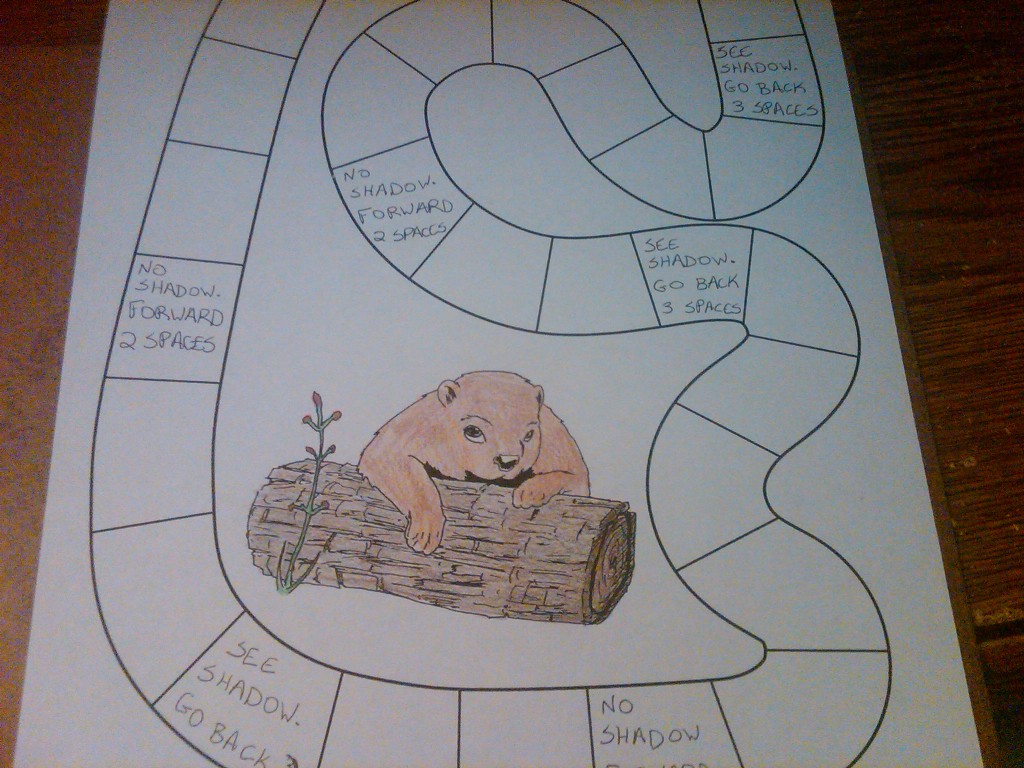 Make a Groundhogs Day Board Game Crafts Idea for Kids - Kids Crafts ...