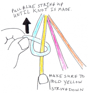 How to Make V Shaped Arrows Friendship Bracelets Illustrated ...