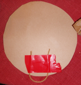 Making a Velcro Bullseye Ball Tossing Game to Make for Children - Kids ...