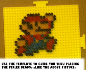 How to Make a Perler Bead Mario from Super Mario Bros. - Kids Crafts ...
