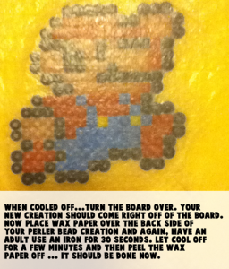 How to Make a Perler Bead Mario from Super Mario Bros. - Kids Crafts ...