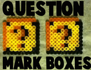 How to Make Question Mark Boxes from Super Mario Bros. with Perler ...