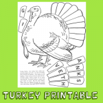 How to Play the Turkey Game – Turkey Printable - Kids Crafts & Activities
