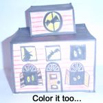 How to Make Haunted House Pop-Up Cards for Halloween - Kids Crafts ...