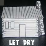 How to Make Paper Log Cabins for Thanksgiving - Kids Crafts & Activities